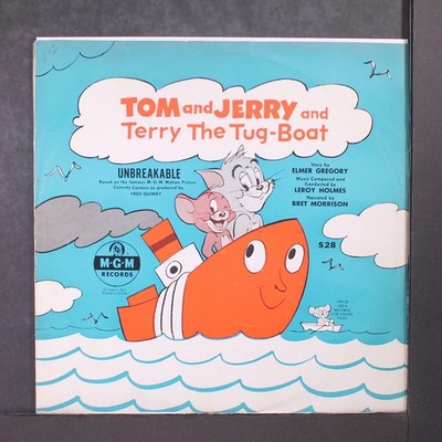 BRET MORRISON: tom and jerry and terry the tug boat MGM 12" Single 78 ...