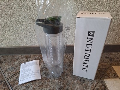 Amway NUTRILITE Wasserflasche mit Fruchteinsatz Trinkflasche mit Filter ...