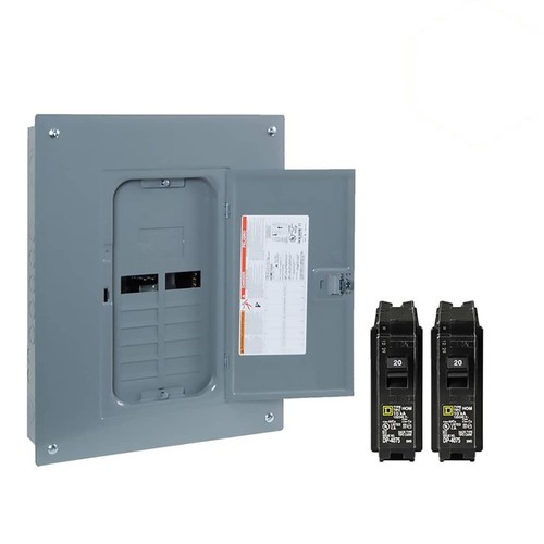 Square D Homeline 125A 12-Space 24-Circuit Indoor Load Center Panel | eBay