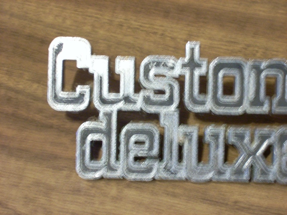 1973-1980 Chevrolet Custom Deluxe 30 Front Fender Emblem Vintage good ...
