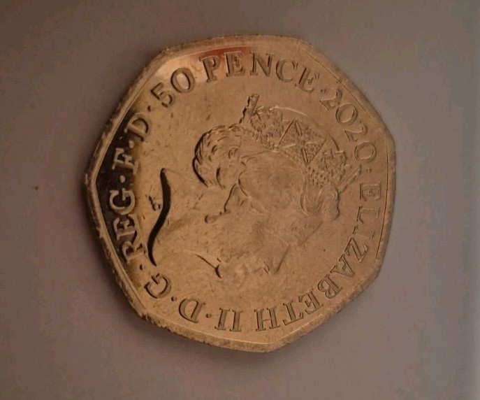 50p UK Brexit Coin Peace, Prosperity and Friendship With All Nations ...