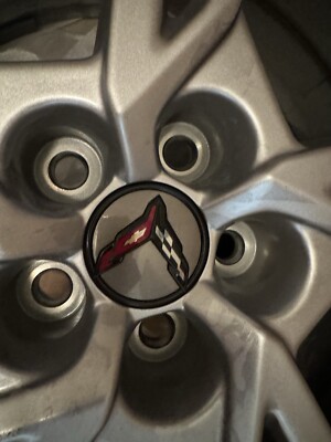 2024 Factory Corvette Wheels Rims Tires TPMS Stingray C8 Genuine OEM 19 ...