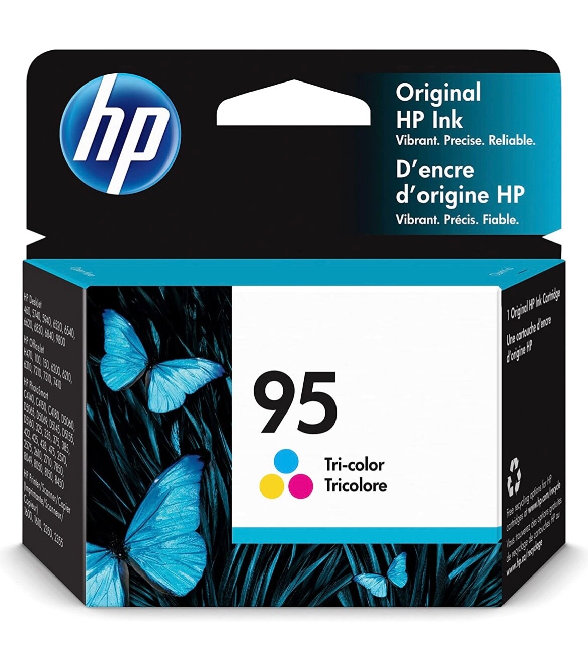 No box. Cartridge only. HP Genuine 95 Tri-color Ink Cartridge (C8766W ...