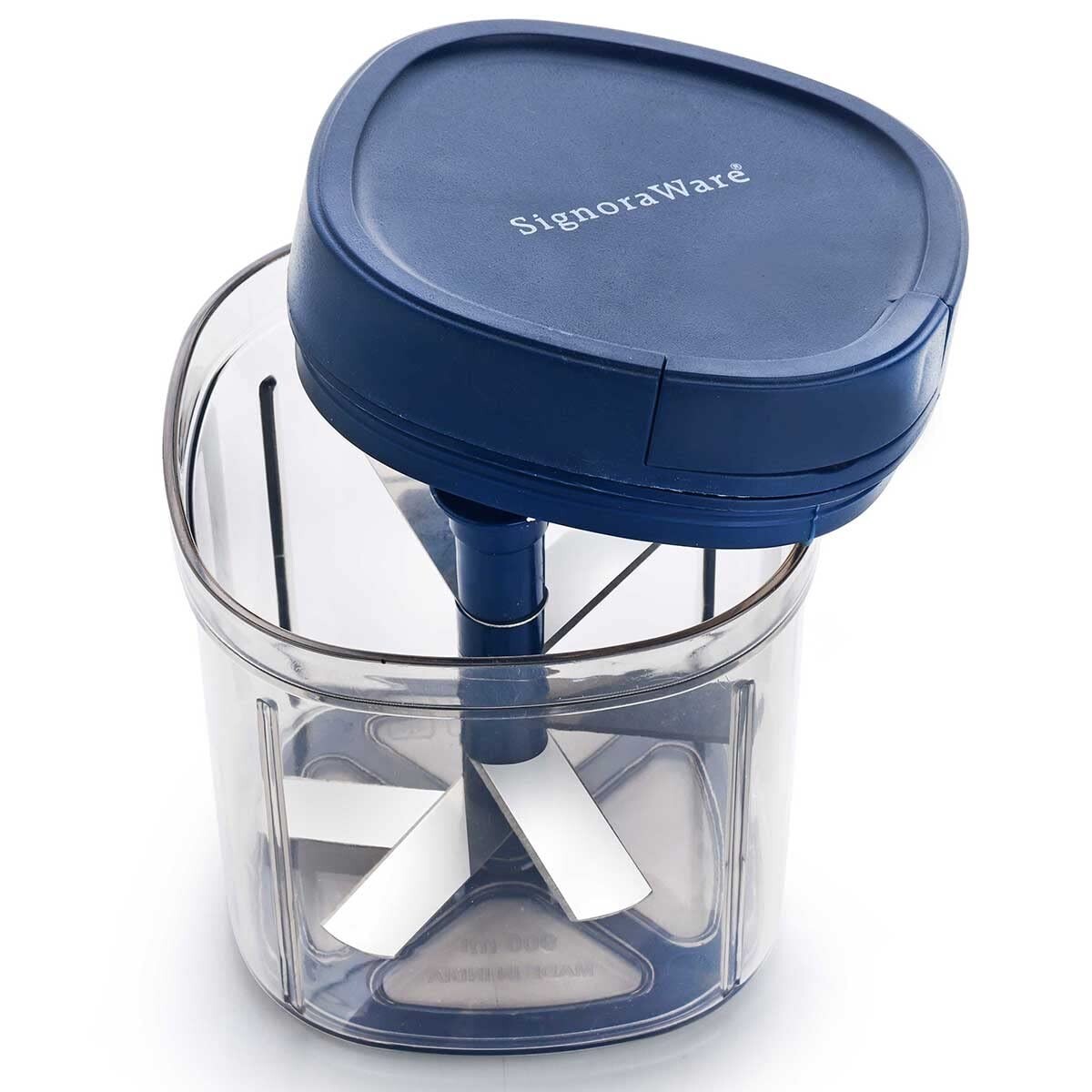 Signoraware Food Master Chopper Multipurpose 6 SS Blade and Whisker ...