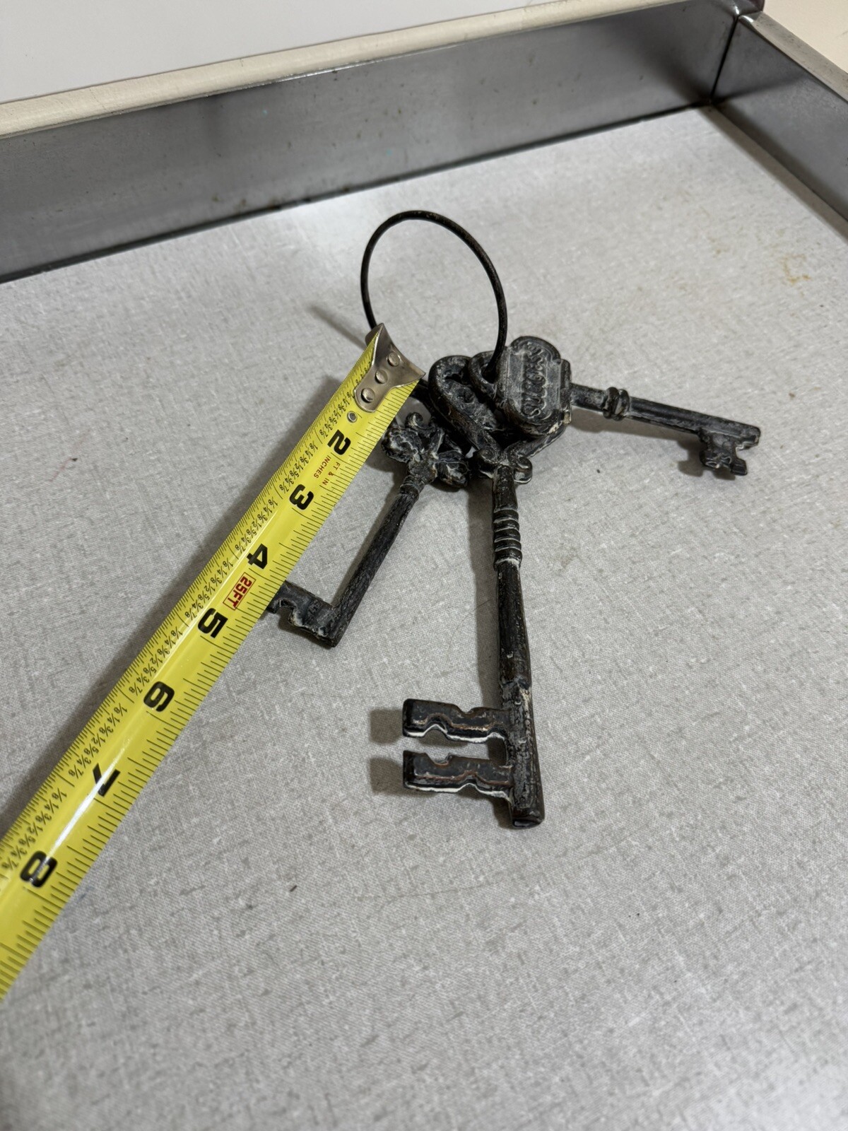 VTG Cast Iron Decorative Keys | eBay