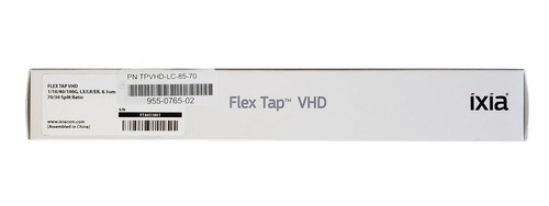 NEW IXIA FLEX TAP VHD 1GB / 10GB / 40GB / 100GB LX/LR/ER 70/30 TPVHD-LC ...