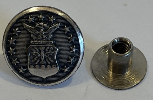 Vintage US Navy Screw Back Uniform Button Eagle Trademark WC 1812 | eBay