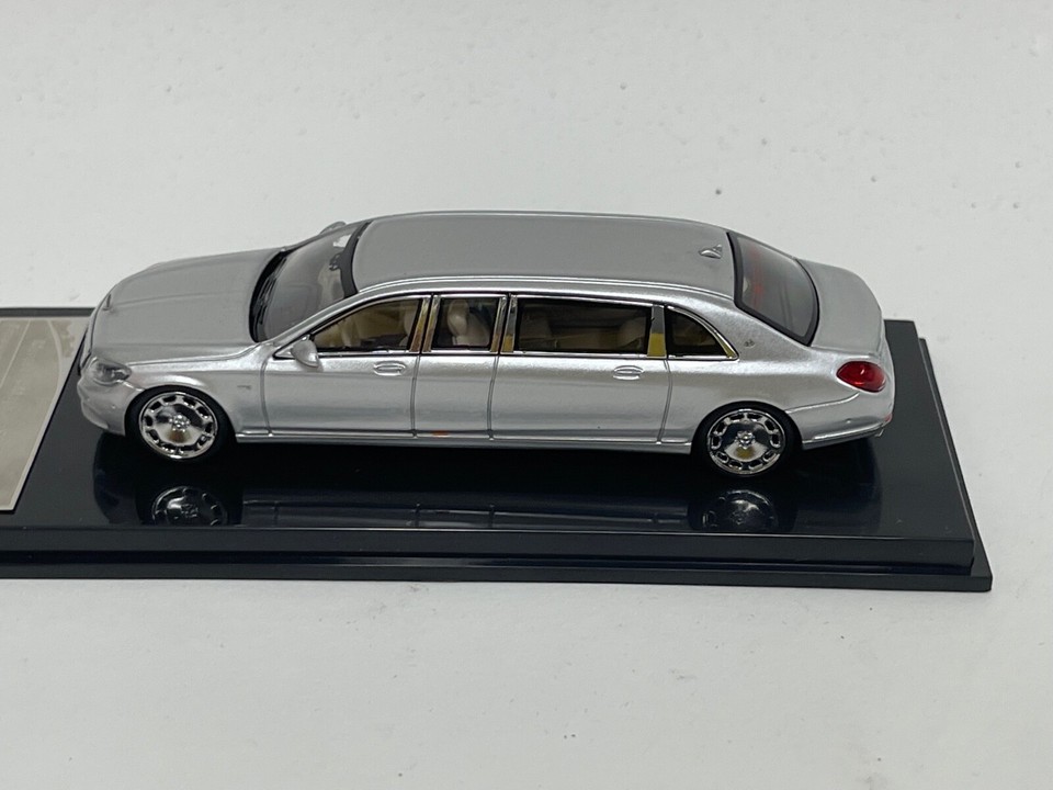 1/64 Stance Hunter Maybach 62 Mercedes Benz Long Body Silver Lim. 999 ...