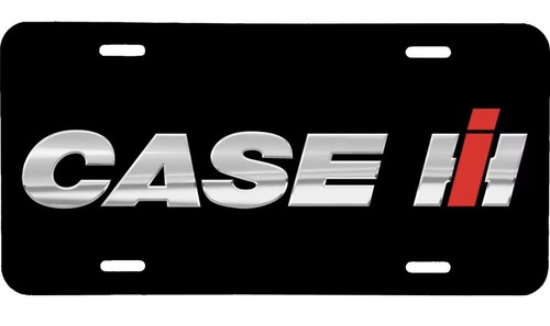 CASE IH LOGO FARMALL TRACTOR INTERNATIONAL HARVASTER BLACK LICENSE ...