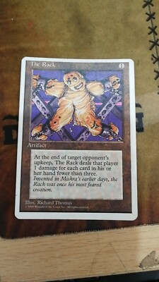 MTG The Rack -4TH Edition LP/mp see image | eBay