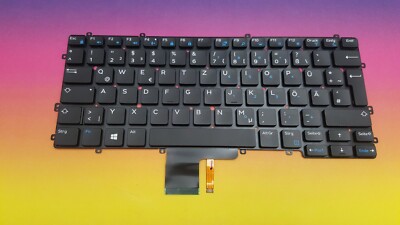 Keyboard DE Dell Latitude 12 7000 7275 13 7370 E7370 XPS 12 9250 0291MK ...