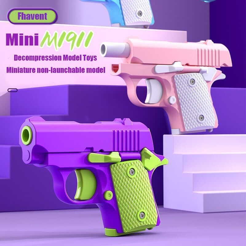 Fidget Toy Sensory Toys Anti-anxiety Toys 3D Printed Gravity Guns For ...