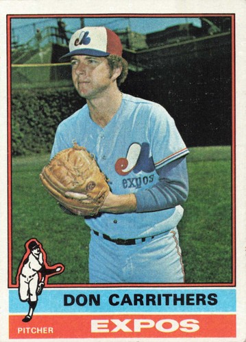Don Carrithers Montreal Expos 1976 Topps Baseball Card #312 | eBay