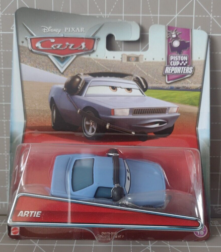 Disney Pixar Cars Artie Piston Cup Reporters 2016 DIECAST Mattel New | eBay