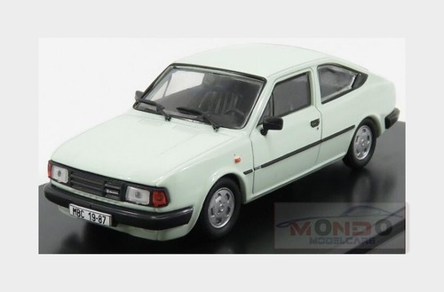 1:43 Abrex Skoda Rapid 136 Coupe 1987 Ice White 143ABS720EB Modellino ...