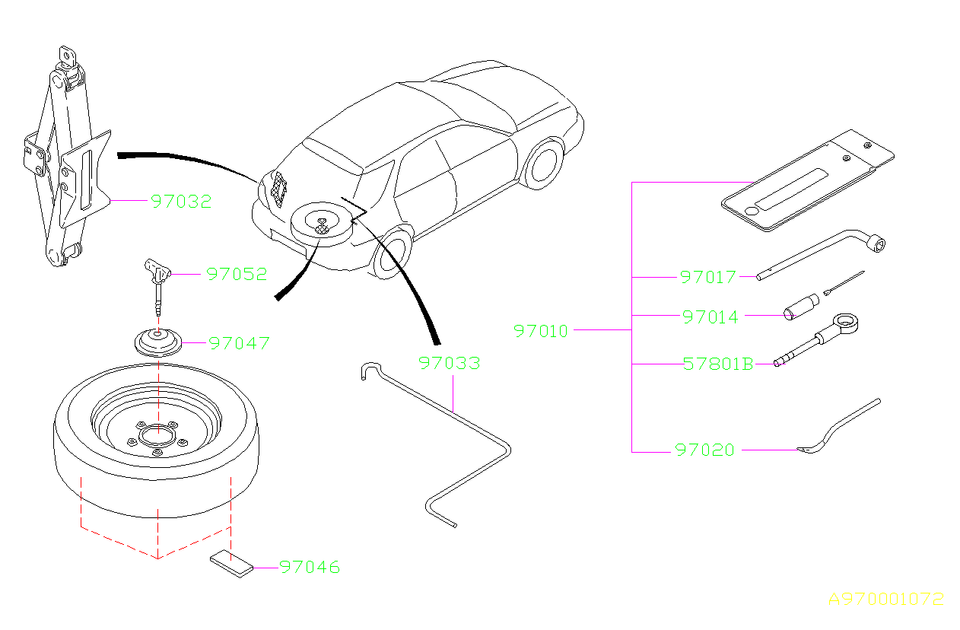 Black Tow Hook Fits for Subaru WRX STI BRZ Impreza Outback Scion FR-S ...