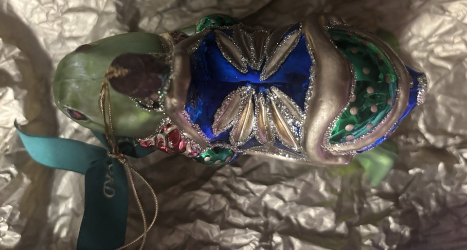 Waterford Crystal Holiday Heirlooms Carousel Frog Ornament | eBay