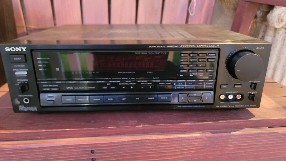 Sony STR-AV1020 Surround Sound AM/FM Stereo Receiver | eBay