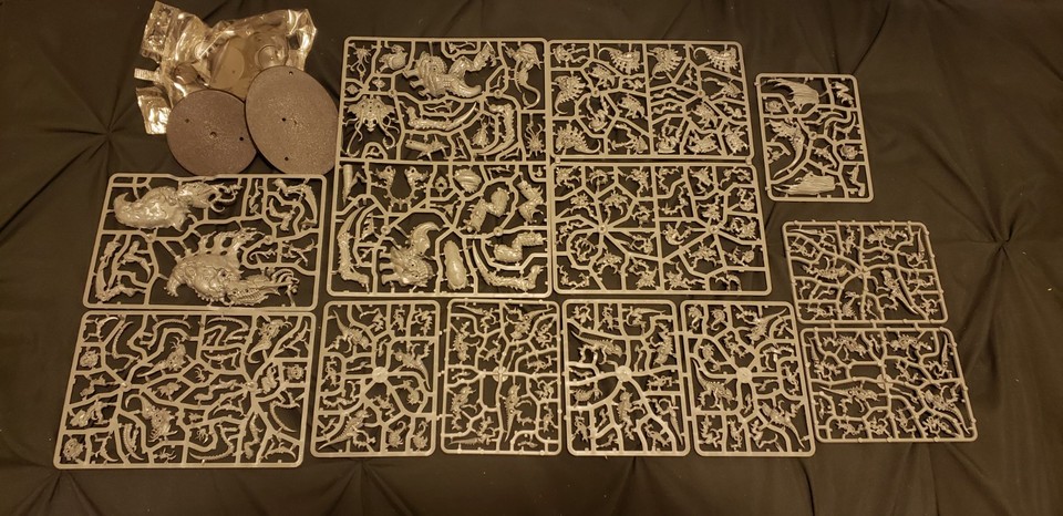 Warhammer 40K Leviathan Box Set - Tyranid Half NOS w/Instructions Games ...