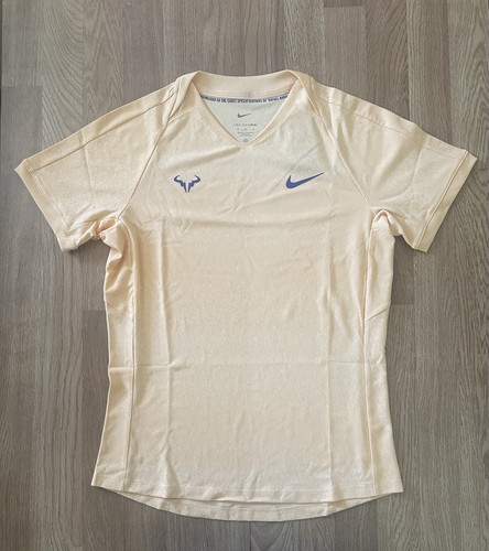 🎾 MEDIUM Nike RAFA NADAL 🍊 Dri-FIT ADV Tennis Top Shirt Orange FD5409 ...