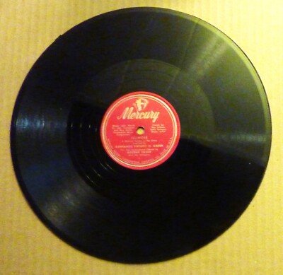 10" 78 RPM SHELLAC RECORD by GEORGE OLSEN "ILLINOIS" POLITICAL, POP ...