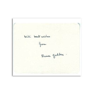 Margaret Rumer Godden Autograph | eBay UK