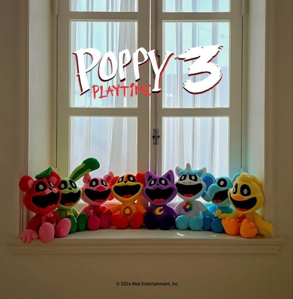 POPPY PLAYTIME Smiling Critters Baba, Baba Phantoh plush toy New Rare ...