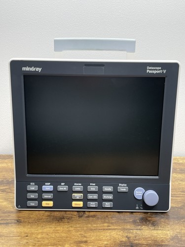 Mindray Passport V Monitor Masimo SpO2,Temp, IBP, ST, Arrhythmia ...
