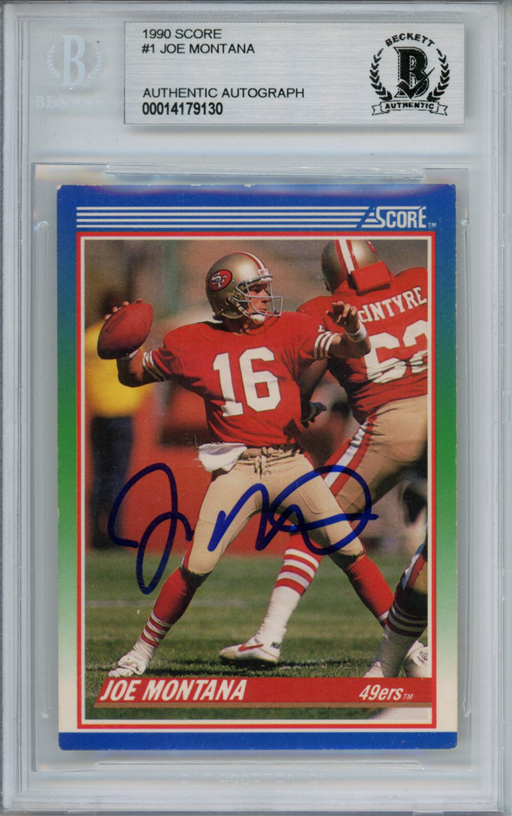 Joe Montana | Autographed Football Memorabilia & NFL Merchandise