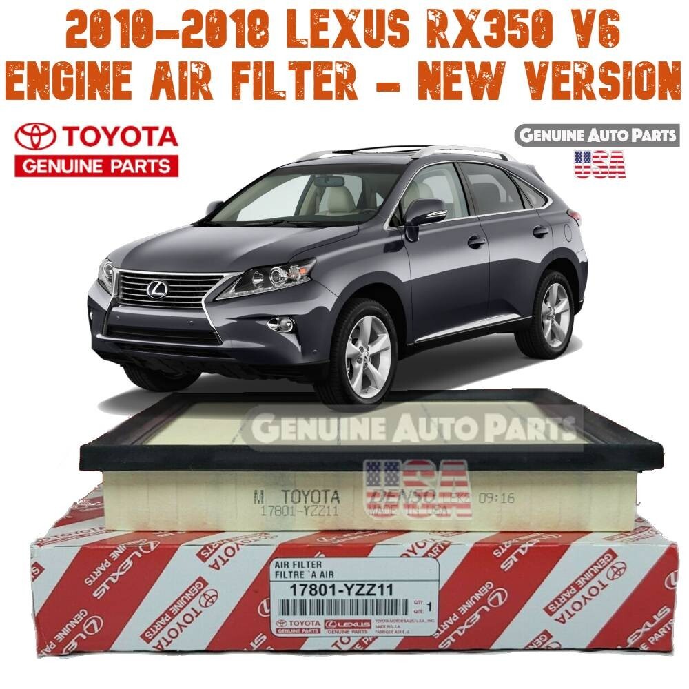 TOYOTA 17801-0P051 - Air filter cross reference