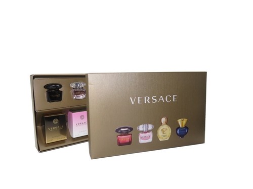 Versace Perfume for Women Variety Gift Set Mini 5ml EDT Splashes | eBay