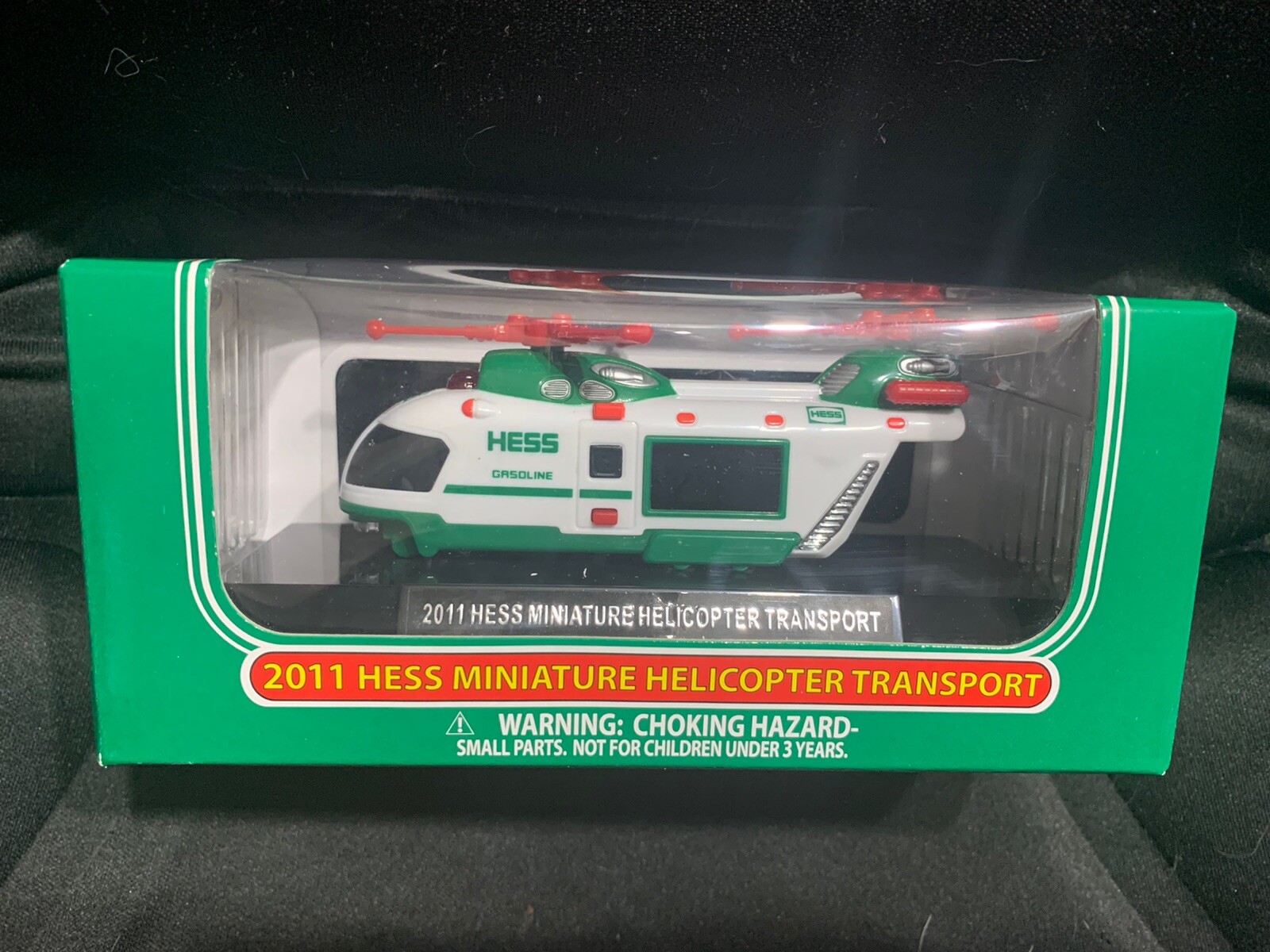 2011 HESS Miniature Helicopter Transport | eBay