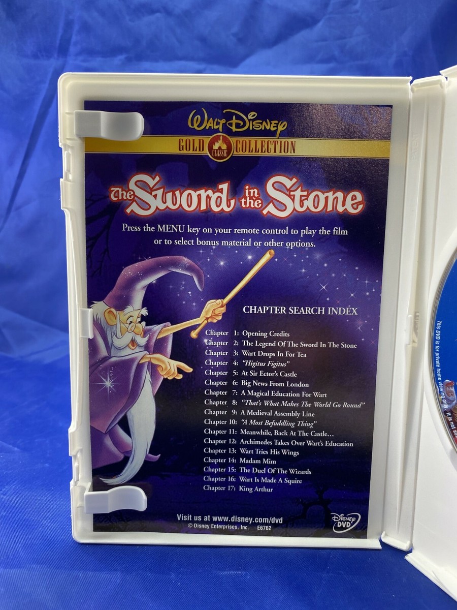 The Sword In The Stone Dvd Menu