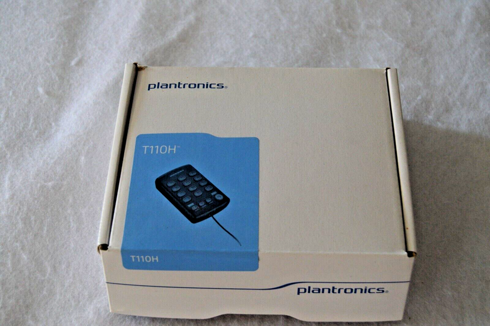 Plantronics T110H Telephone Key Pad Base and Cords NEW | eBay