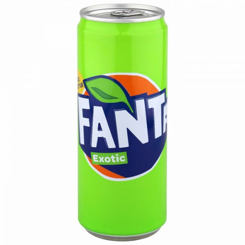 Fanta Exotic 24x330ml Dosen Tropische Früchte Softgetränk inkl. 6 ...