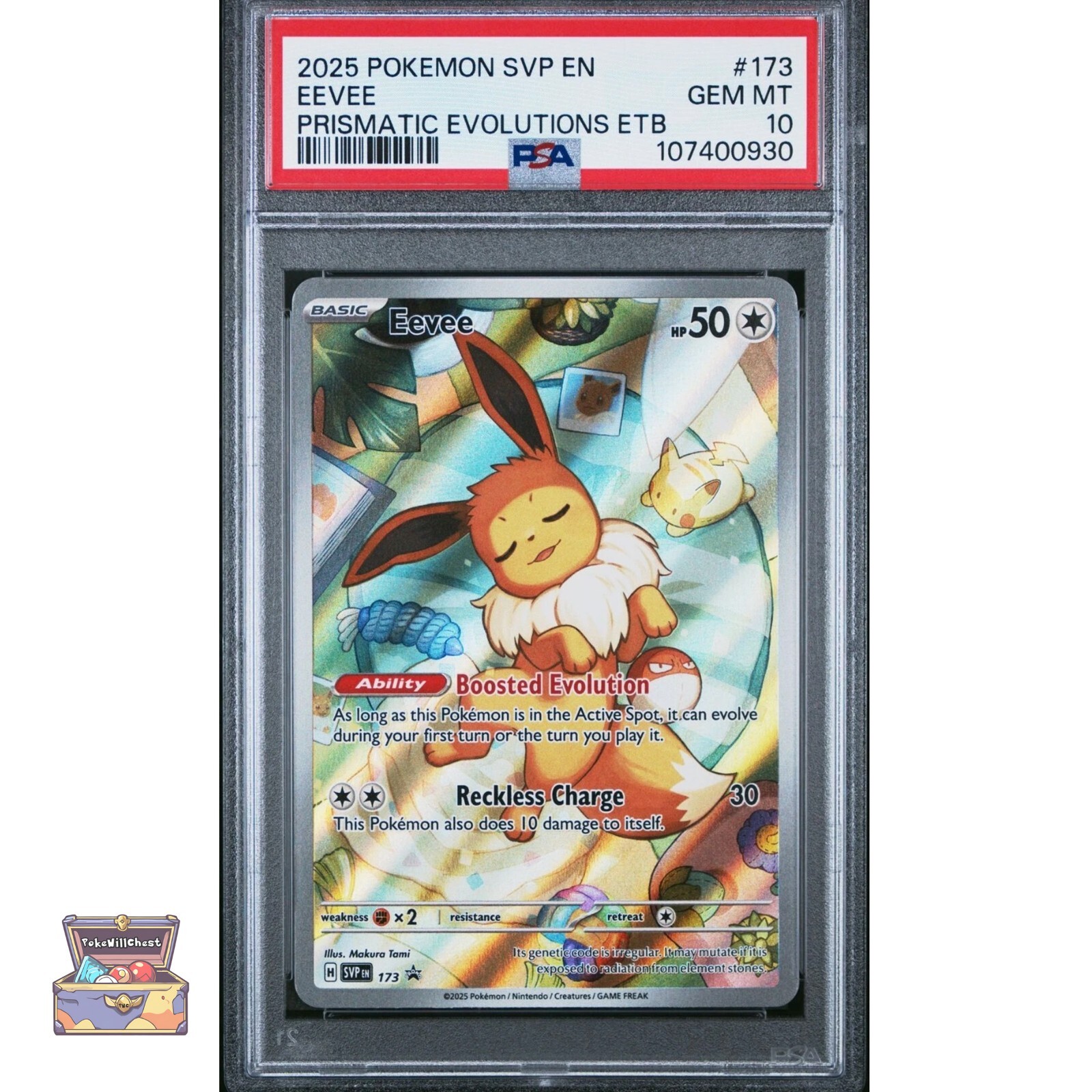 2025 POKEMON PRISMATIC EVOLUTIONS ELITE TRAINER BOX SVP EN-SV #173 ...