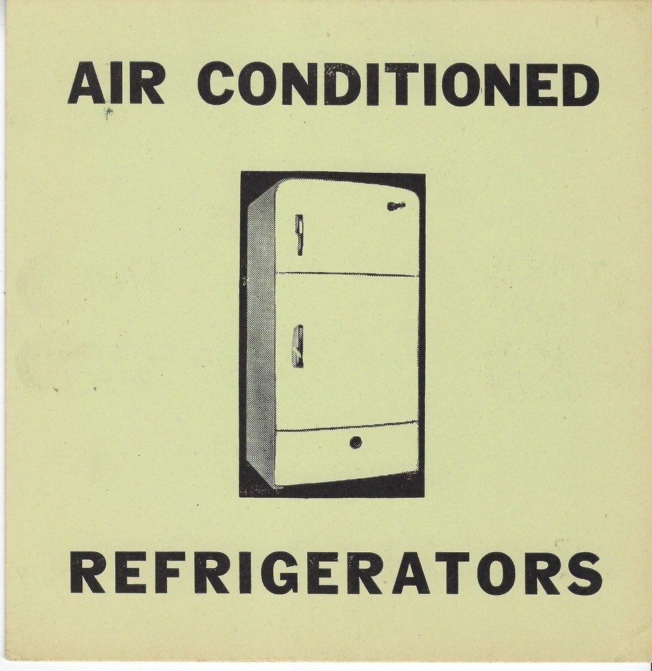 1930's/40's Waltham Massachusetts Ice Sign McCarthy Refrigerators | eBay