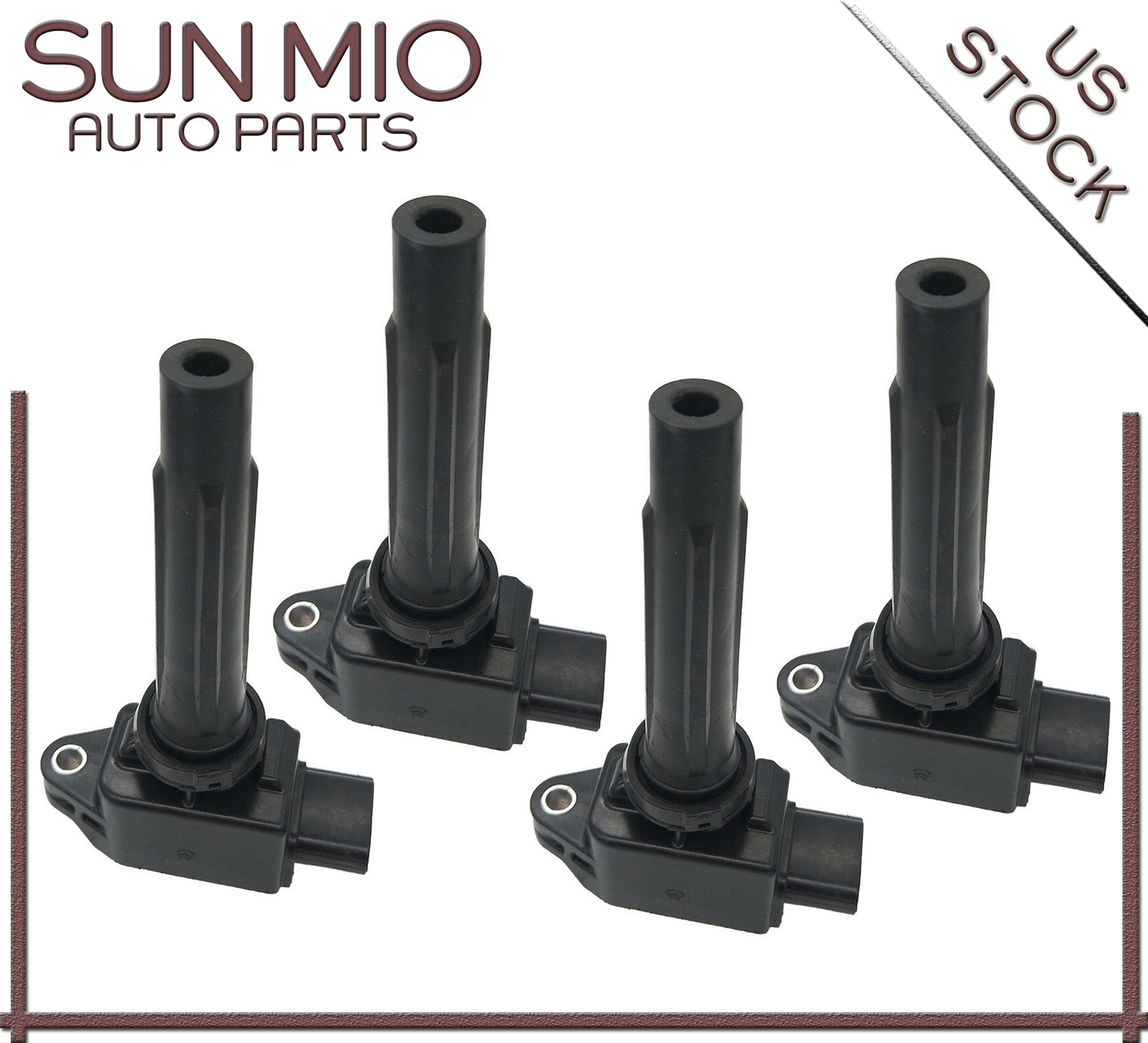 4Pcs Ignition Coil For Mazda 3 6 CX-3 CX-5 CX-9 2012-2020 2.0L 2.5L ...