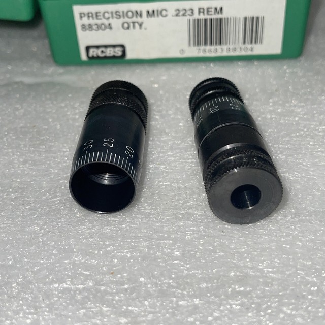 RCBS Precision Mic Die for 223 Remington 88304 Reloading for sale ...