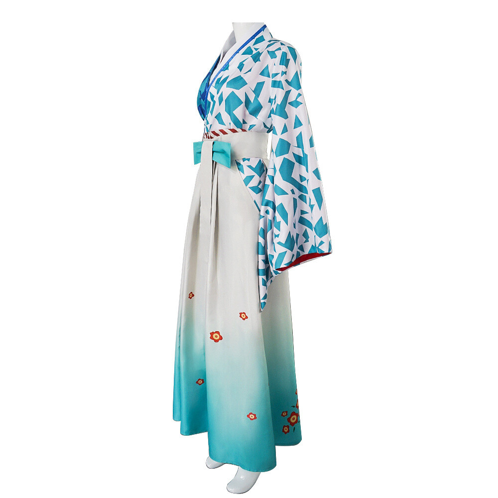 EVA Neon Genesis Evangelion Ayanami Rei Asuka Kimono Cosplay Costume ...