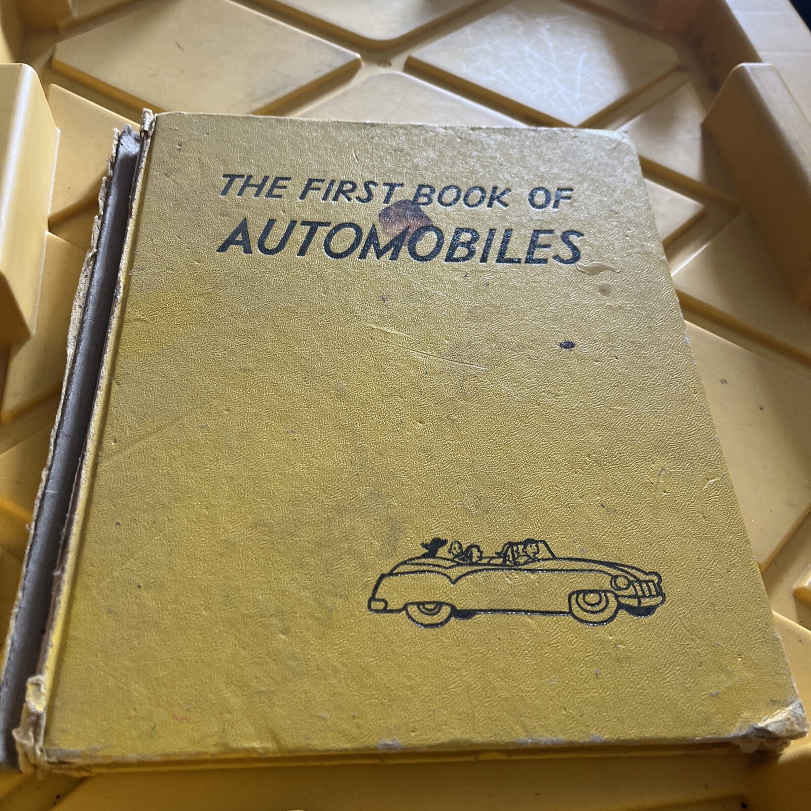 Vintage Childrens Book "The First Book of Automobiles" 1955 | eBay