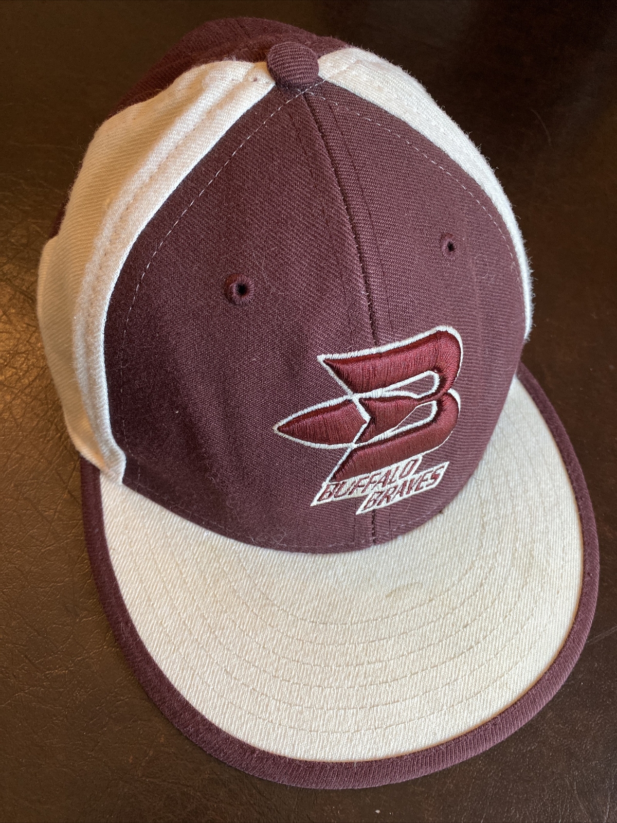 BUFFALO BRAVES hardwood classic RARE hat maroon LA Cl… - Gem