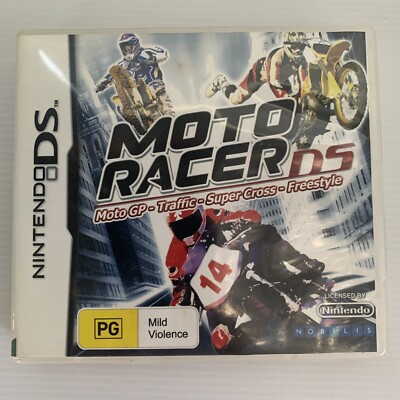 Moto Racer DS Nintendo NDS Game Moto GP - Traffic - Super Cross ...