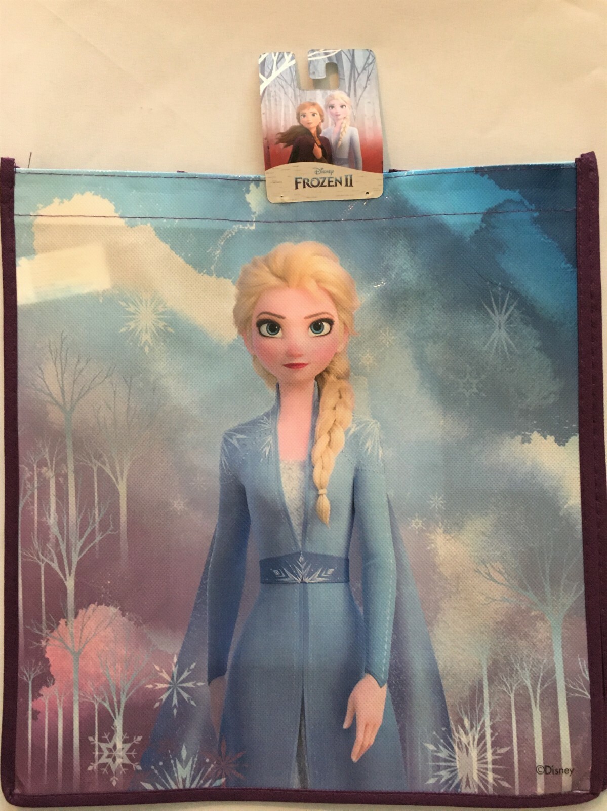 Frozen Tote Bag Queen Elsa Reusable Shopping Bag Disney Brand New NWT ...