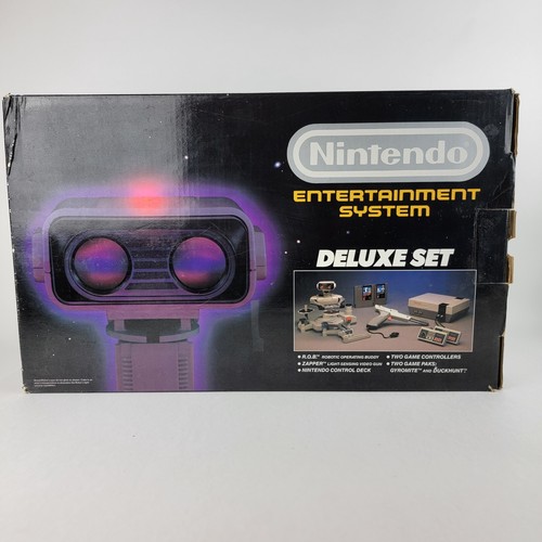 Nintendo Entertainment System Deluxe Set with ROB the Robot NES NEAR ...