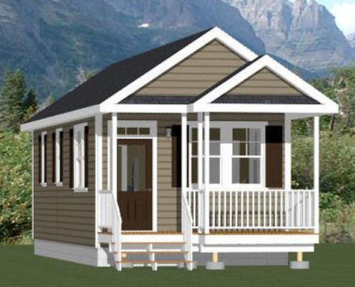 14x32 Tiny House -- 447 sq ft -- PDF FloorPlan -- Model 1B | eBay