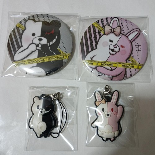 Monokuma & Monomi Can Badge Set Danganronpa 2,5 Zoll Größe Danganronpa ...