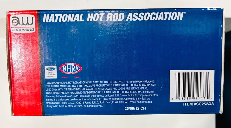 Auto World 4 Gear NHRA Mopar Allen Johnson Racing Slot Car Aurora AFX ...