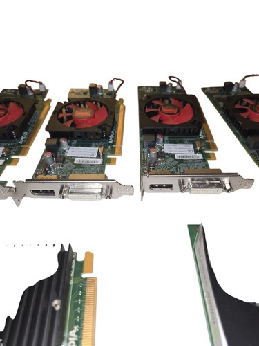 Lot of Six Graphics Cards (AMD RADEON C26411, Nvidia NVS 300, Nvidia ...