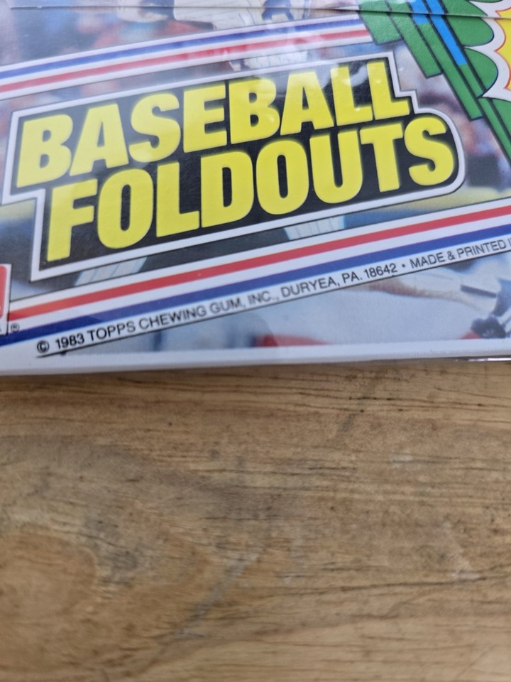 Lot Of 8 1983 TOPPS MLB Foldouts Sealed Jackson Carew Morgan Fingers | eBay